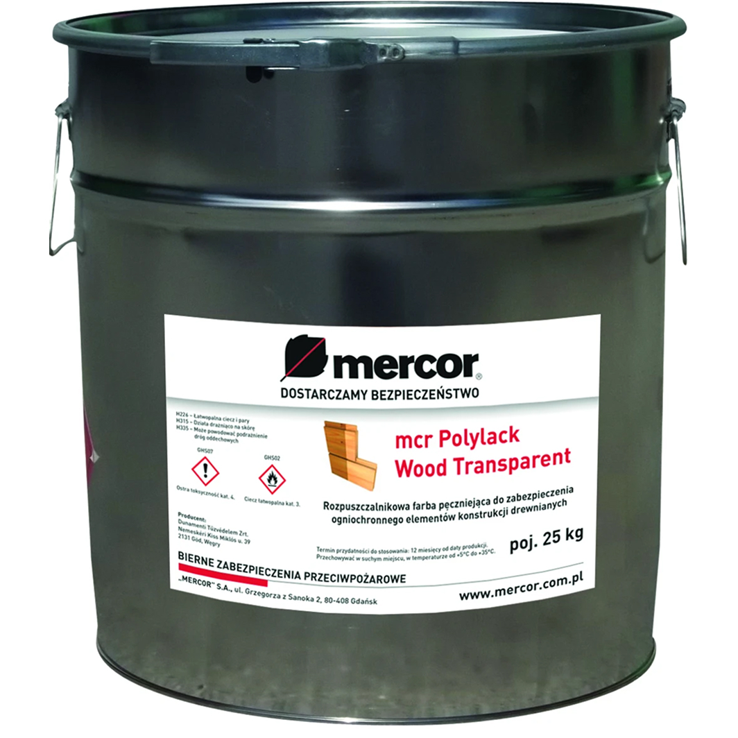 Polylack Wood Transparent – impregnat ppoż. do drewna | mcr S.A.